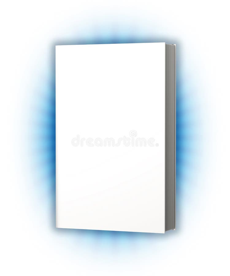 White cover book stock illustration. Illustration of text - 38934891