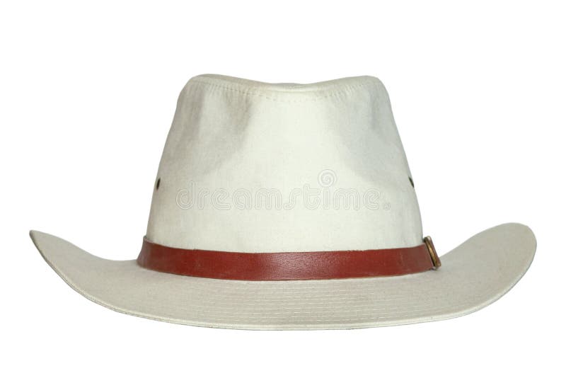 A Beautiful Cowboy Hat. Front View. Stock Photo - Image of accessory ...