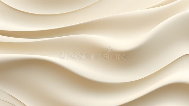 White Creamy Wave Background Created with Generative AI Stock ...