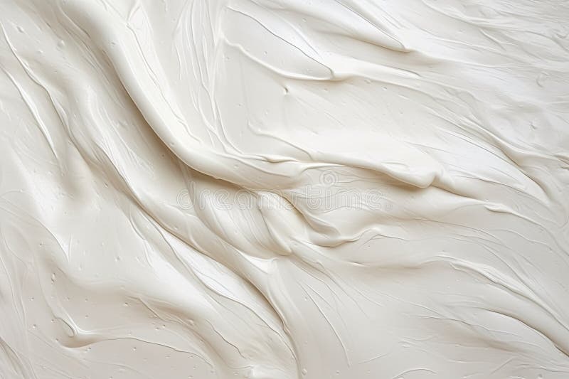 White Creany with Beautiful Smooth Wrinkle Texture Stock Illustration ...