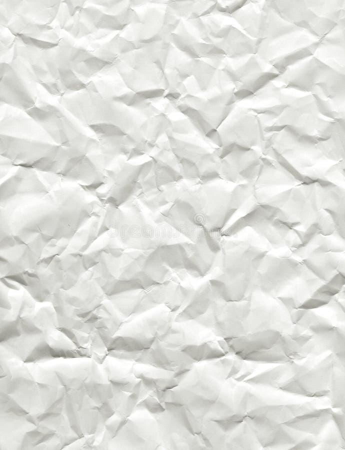 White creased paper stock image. Image of paper, wrinkled - 91524065