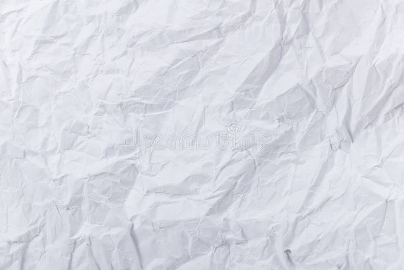 White creased paper stock photo. Image of wrinkled, sheet - 35747680