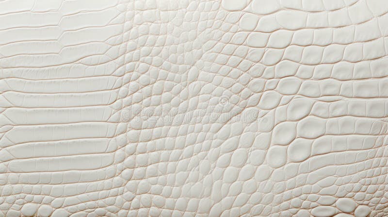White Crocodile Leather Texture. Stock Illustration - Illustration of ...
