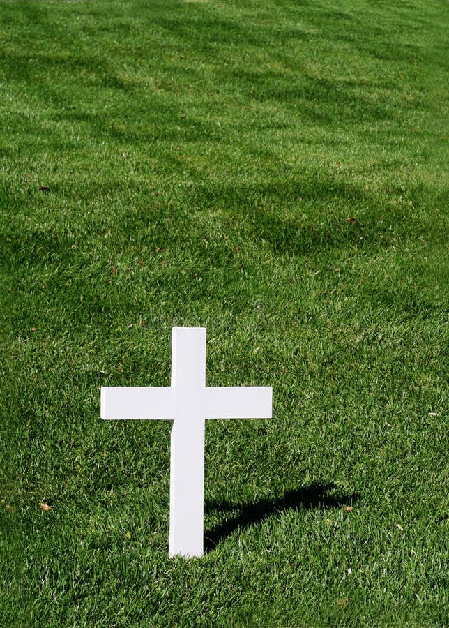White Cross stock photo. Image of grave, graveyard, tombstone - 11549620