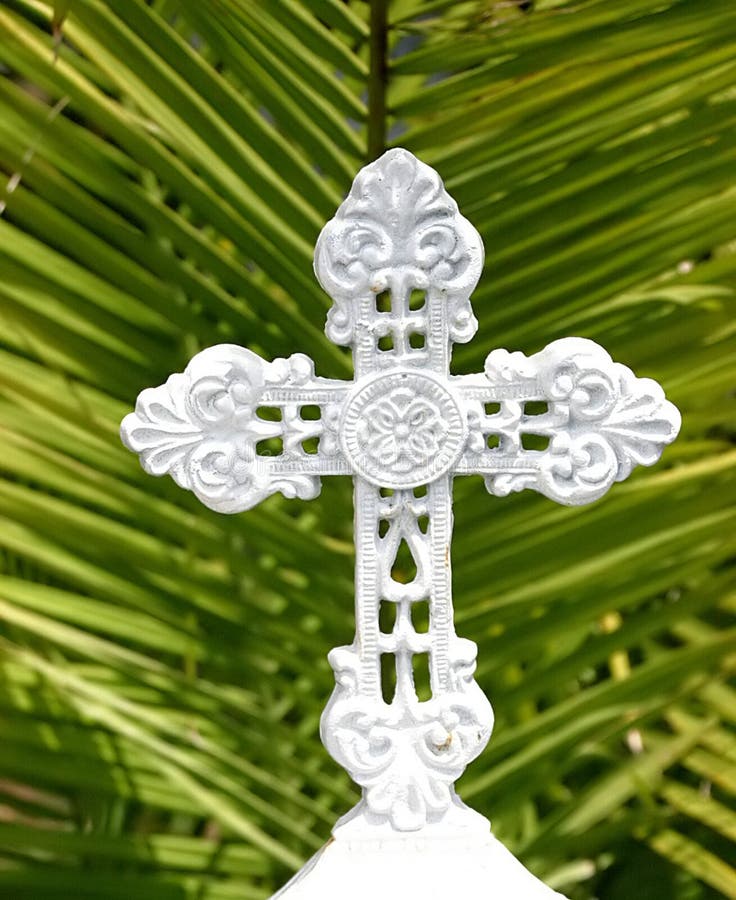 White cross stock image. Image of pray, spiritual, religious - 138895