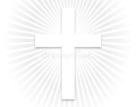 White Cross - Larger stock illustration. Illustration of roman - 2559950