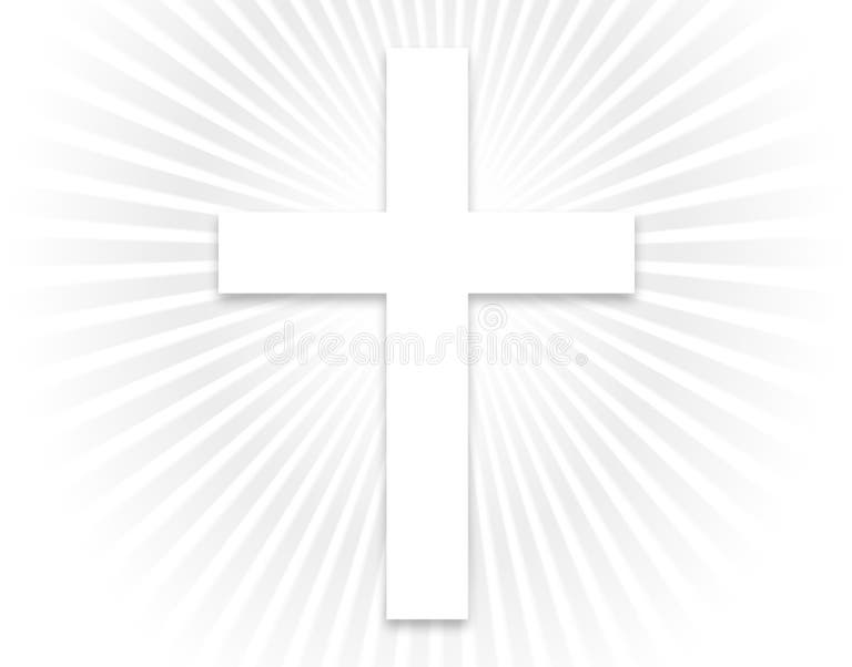 White Cross - Larger stock illustration. Illustration of roman - 2559950