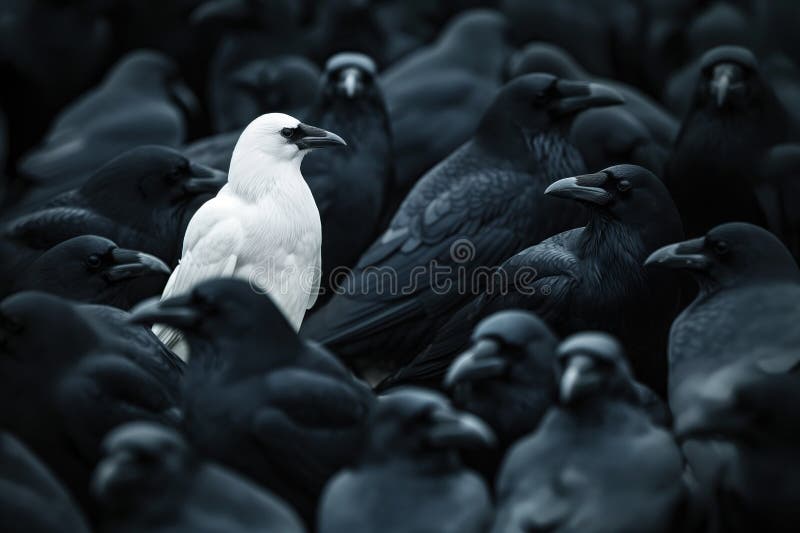 White Crow Isolated. the White Raven is a Foreign Concept, Not Ours ...