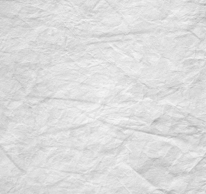 White Crumpled Paper Background Stock Image - Image of monochrome ...
