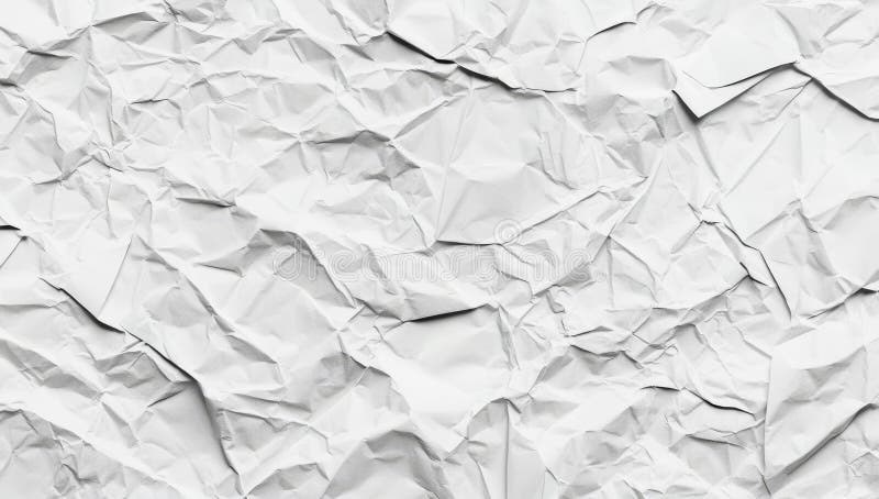 White Crumpled Paper Seamless Texture Pattern Tileable Wrinkled Arts ...