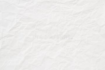 White Crumpled Paper Texture or Background Stock Photo - Image of ...
