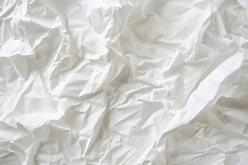 White Crumpled Paper Texture Background Stock Illustration ...