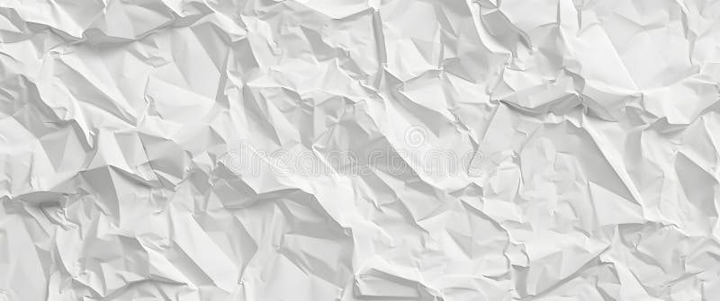White Crumpled Paper Texture Background Illustration Stock Illustration ...