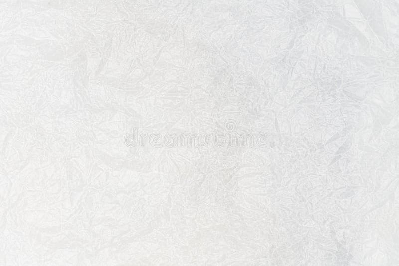 White Crumpled Wax Paper Texture Abstract Stock Photo - Image of ...