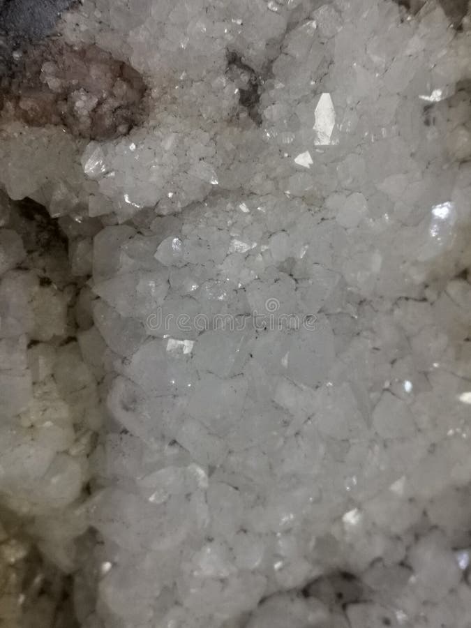White Crystal closeup stock photo. Image of formation - 157581142