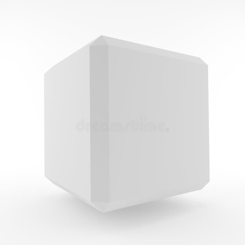 White Cube Background stock illustration. Illustration of graphic ...