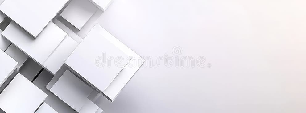 White Cube Boxes with Random Shifts Obstruct the Background, Which ...