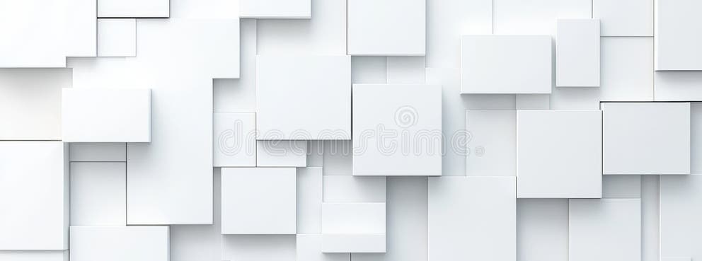 White Cube Boxes with Random Shifts Obstruct the Background, Which ...