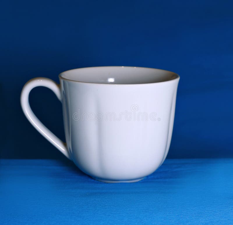 White cup stock photo. Image of crockery, isolated, white - 93276356