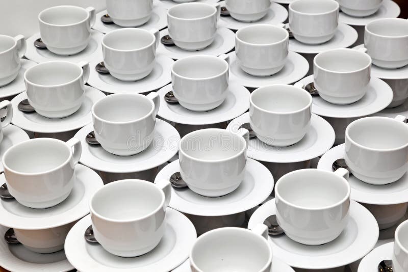 White cups stock image. Image of whits, cups, mugs, clean - 25327621