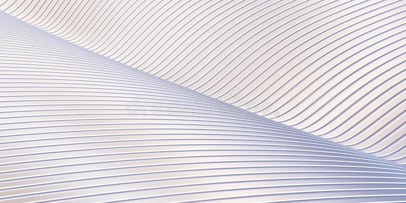 White Curve Distorted Shape Parallel Lines White Plastic Tube Texture ...