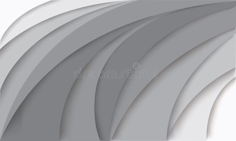 White Curve Template Background Vector Illustration EPS10white Curve ...