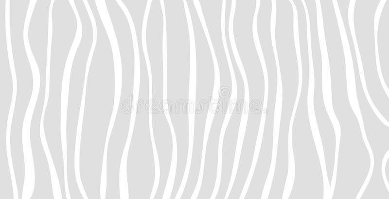 White Curved Stripes on Beige Background. Simple Undulating Pattern ...