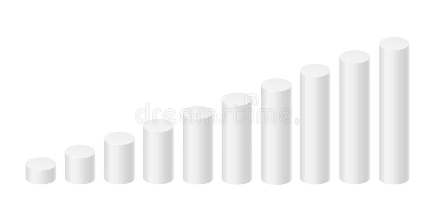 3d Cylinder Bar Chart Infographic Stock Illustrations – 105 3d Cylinder ...