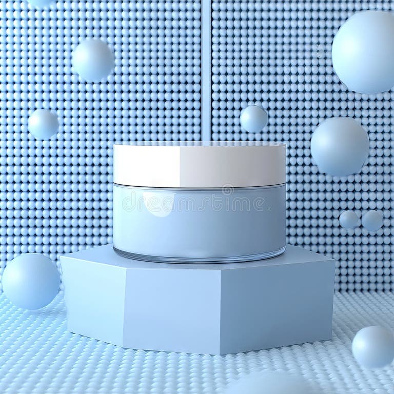 A White, Cylindrical Object with an Oval Design, Positioned on a ...