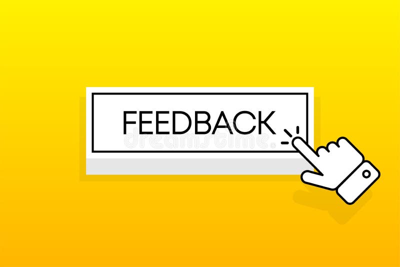 FEEDBACK Icon on Speedometer on White Background. High Risk Meter ...