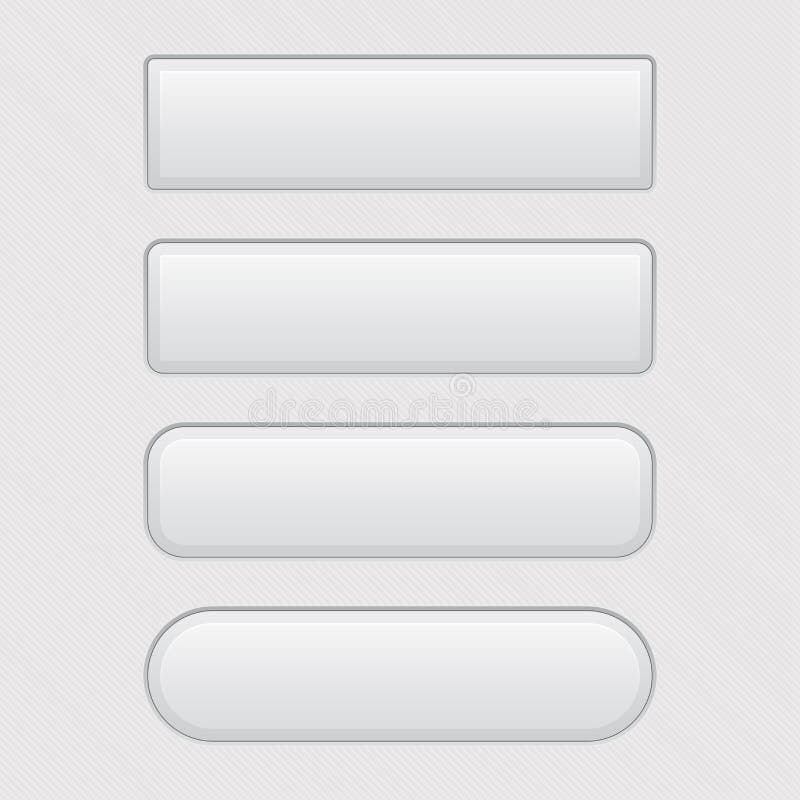 Buttons with blank labels stock illustration. Illustration of ...