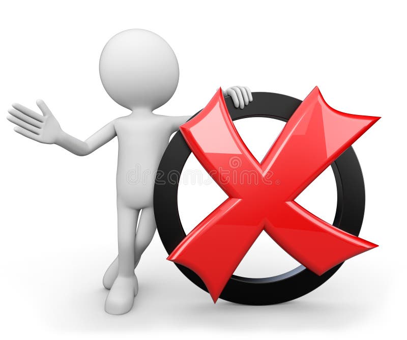 White 3d Human - Red Cross Symbol Stock Illustration - Illustration of ...