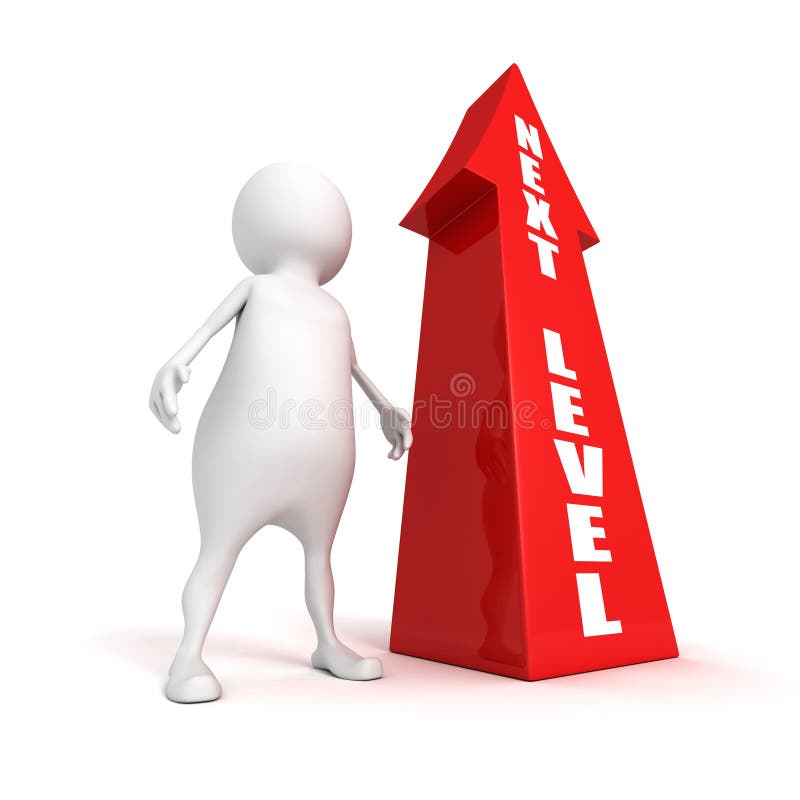 Way To Success, Next Level Concept, Reach Goal, Higher and Better ...