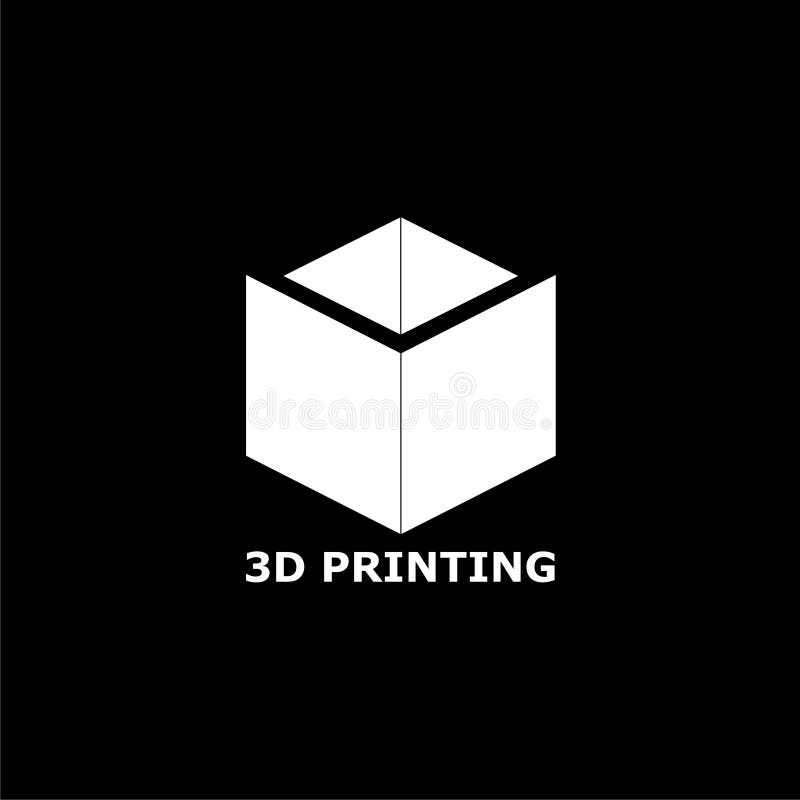 3D Printing Simple Line Icons Vector Design Stock Vector - Illustration ...
