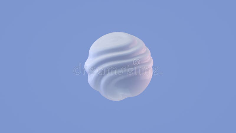 White 3D Sphere Pulsates, Spreading Sound Waves Stock Footage - Video ...