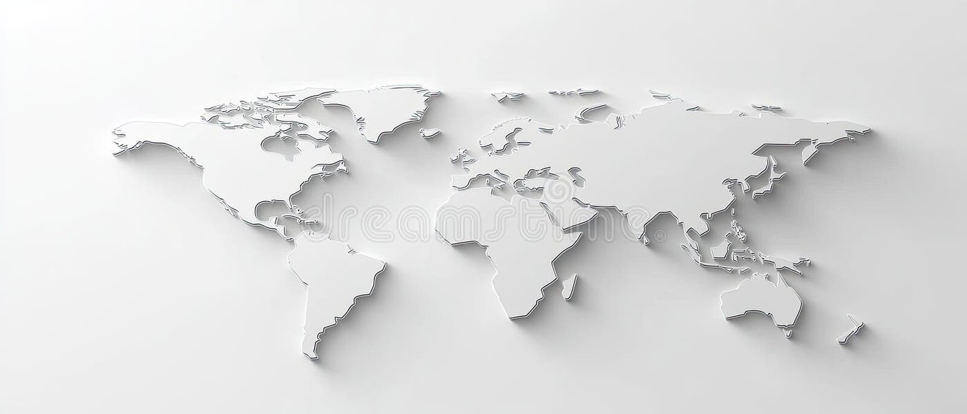 Shadow World Map Stock Illustrations – 35,508 Shadow World Map Stock ...