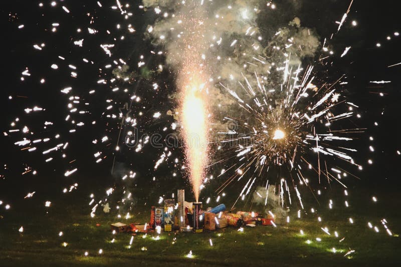 Green Fireworks Varna Port Bulgaria Editorial Image - Image of europe ...