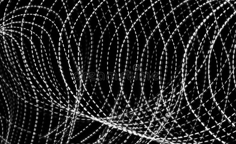 White Dashed Lines of Lights on a Black Background Stock Image - Image ... White Dashed Lines of Lights on a Black Background Stock Image - Image ...