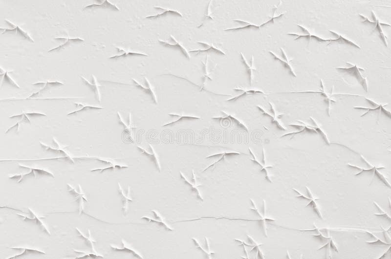 White Decorative Abstract Plaster Texture with Cracks, Splash ...