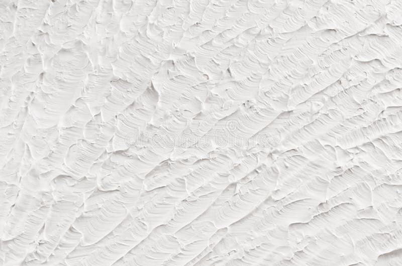 White Decorative Abstract Plaster Texture with Waves and Surf. Stock ...