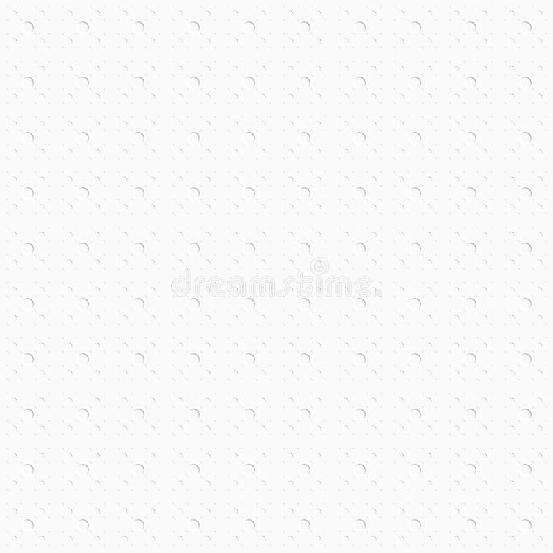 White Decorative Background. Seamless Pattern. Stock Illustration ...