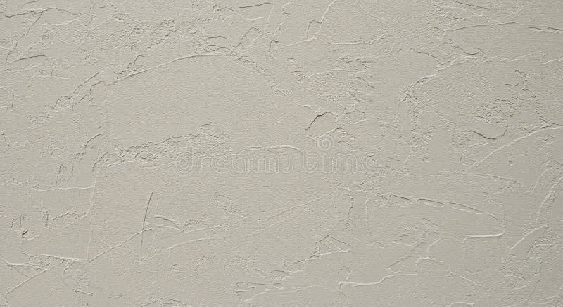 White Decorative Plaster Wall with Unique Abstract Relief. Ai ...