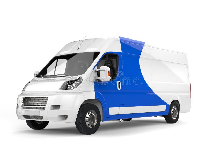 Delivery Van Blue Stock Illustrations – 7,120 Delivery Van Blue Stock ...