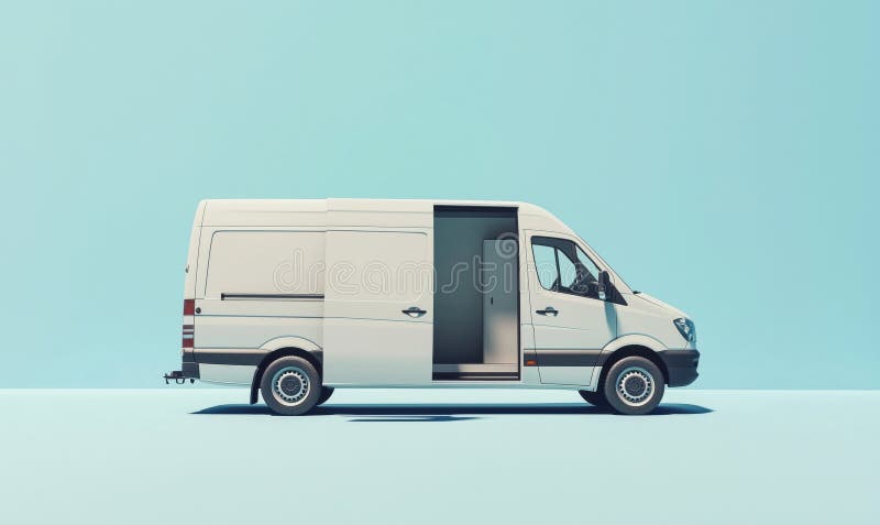 Modern Commercial Utility Van Spacious Interior Stock Photos - Free ...
