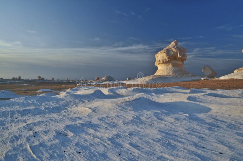 White desert stock photo. Image of morning, nature, desert - 13252442