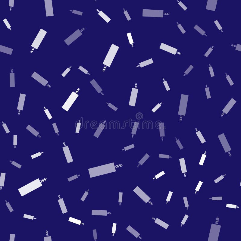 White Detonate Dynamite Bomb Stick Icon Isolated Seamless Pattern on ...