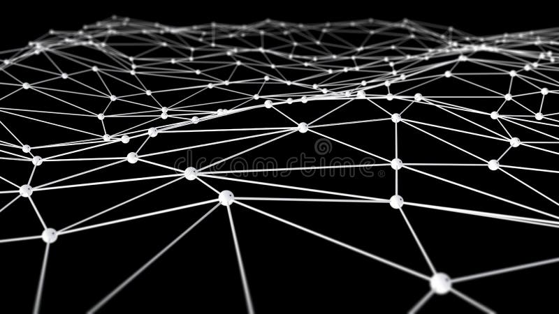 White Digital Data and Network Connection Triangle Lines in Tech Stock ... White Digital Data and Network Connection Triangle Lines in Tech Stock ...