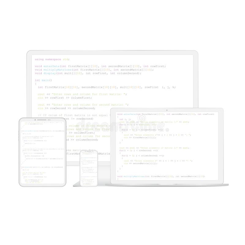 Programming Example Stock Illustrations – 715 Programming Example Stock ...