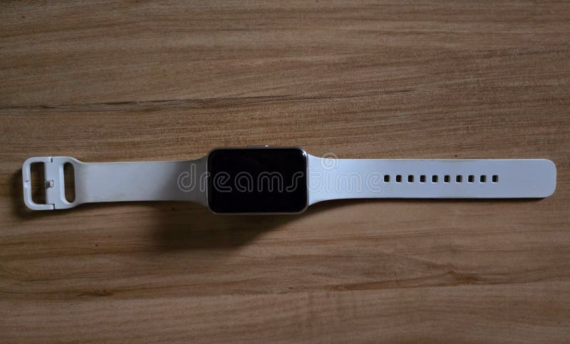 White Digital Watch stock image. Image of smartwatch - 374260723