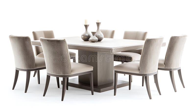 A White Dining Table with a Zebra Print Chair and a Zebra Print Chair ...